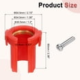 Uxcell 1 Pack Faucet Mounting Nut, Hot and Cold Faucet Lock Anti ...
