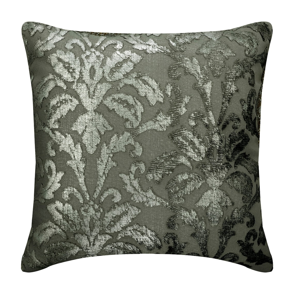 Cushion Cover For Couch, Silver 24"x24" (60x60 cm) Pillowcase With ...