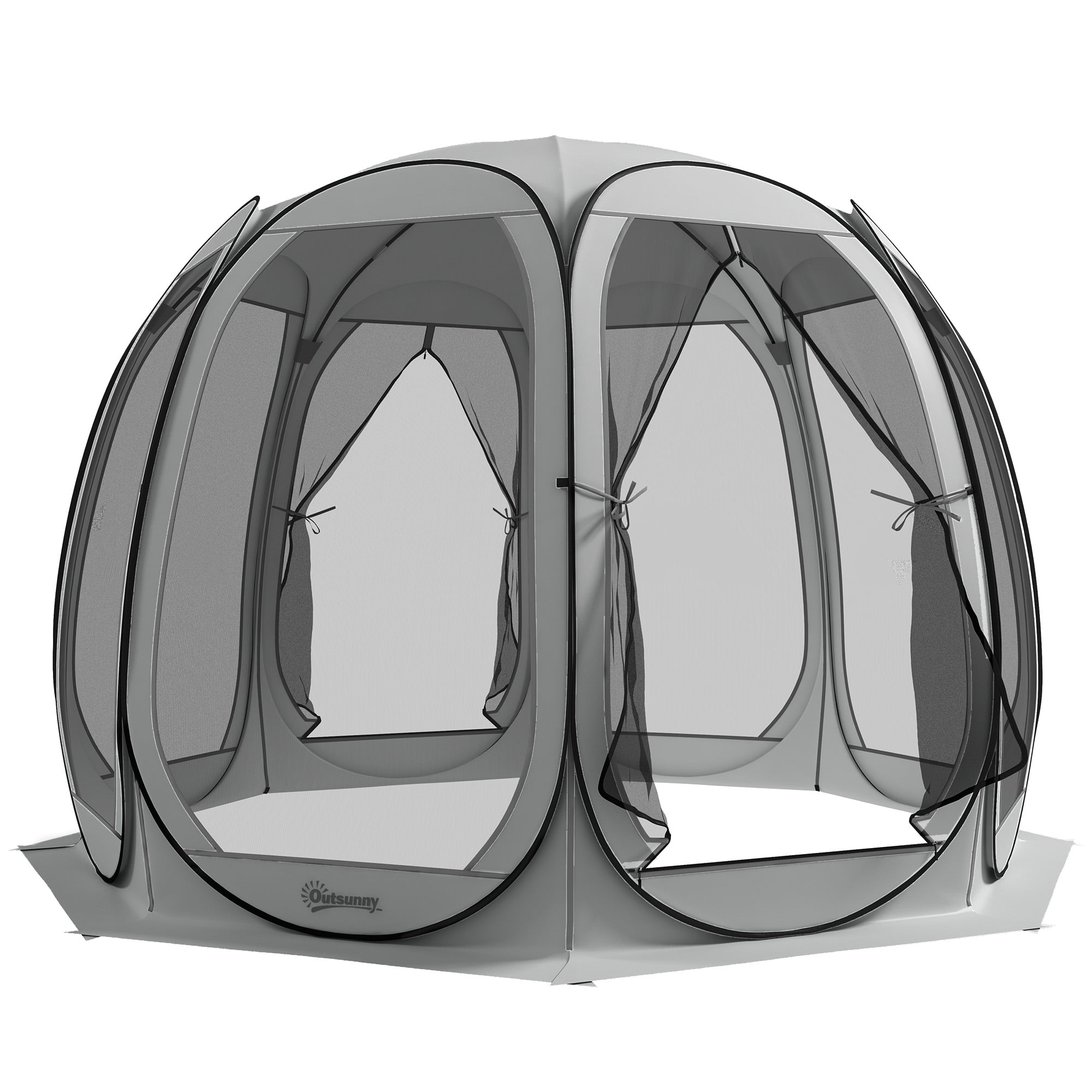 Click here for Outsunny 11 X 11.5 Screen Tent  Pop Up Gazebo With... prices