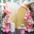 Abstract Art Arch Backdrop Cover 5 FT Classic Yellow Line Gradient ...