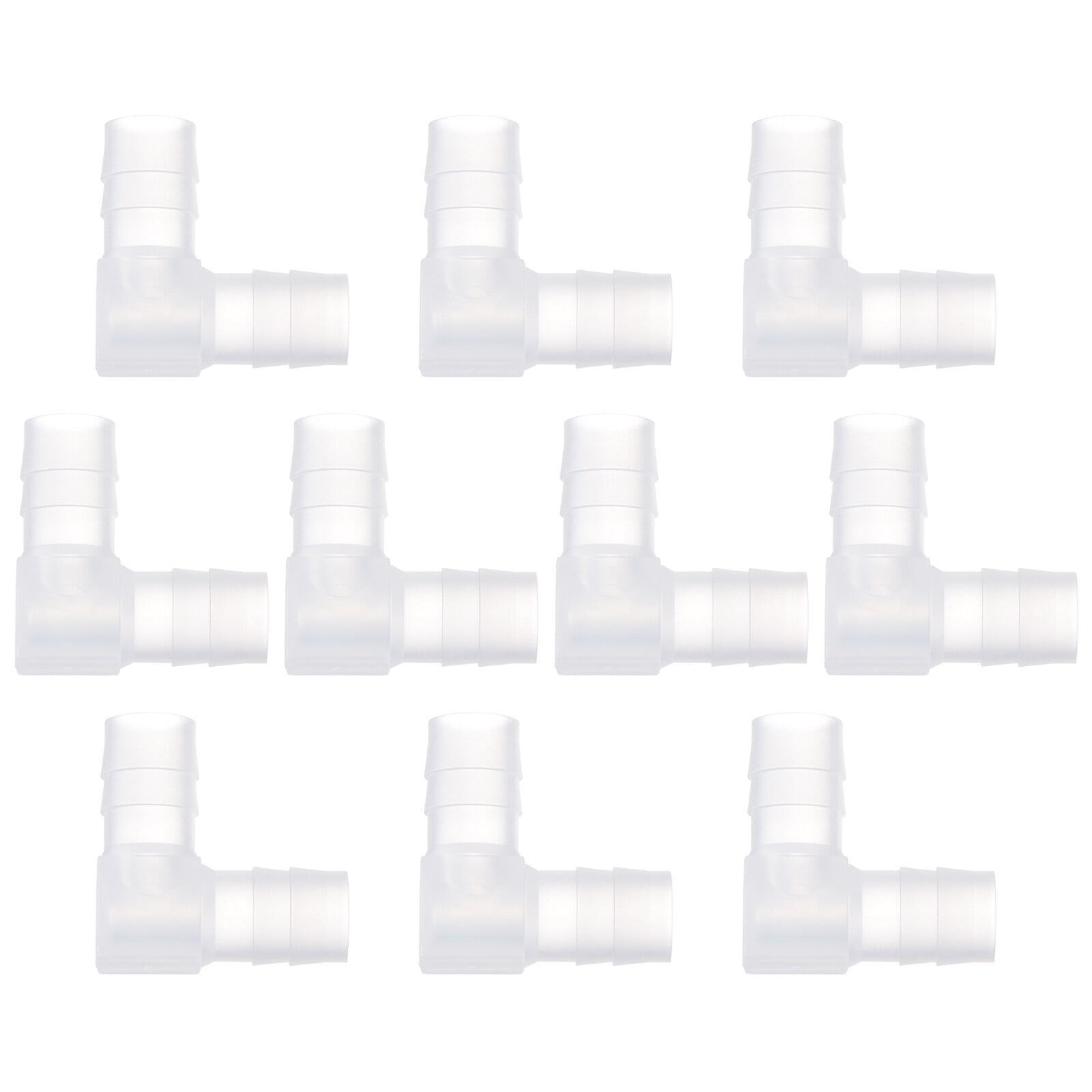 10pcs Pagoda Joint Plastic Pagoda L Shape Water Pipe Fitting Pipe ...