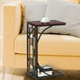 Living Room Sofa Side End Snack Table Tray Stand Rack - Walmart.com