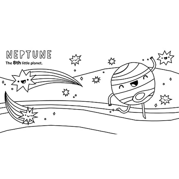 8 Planets Coloring Pages
