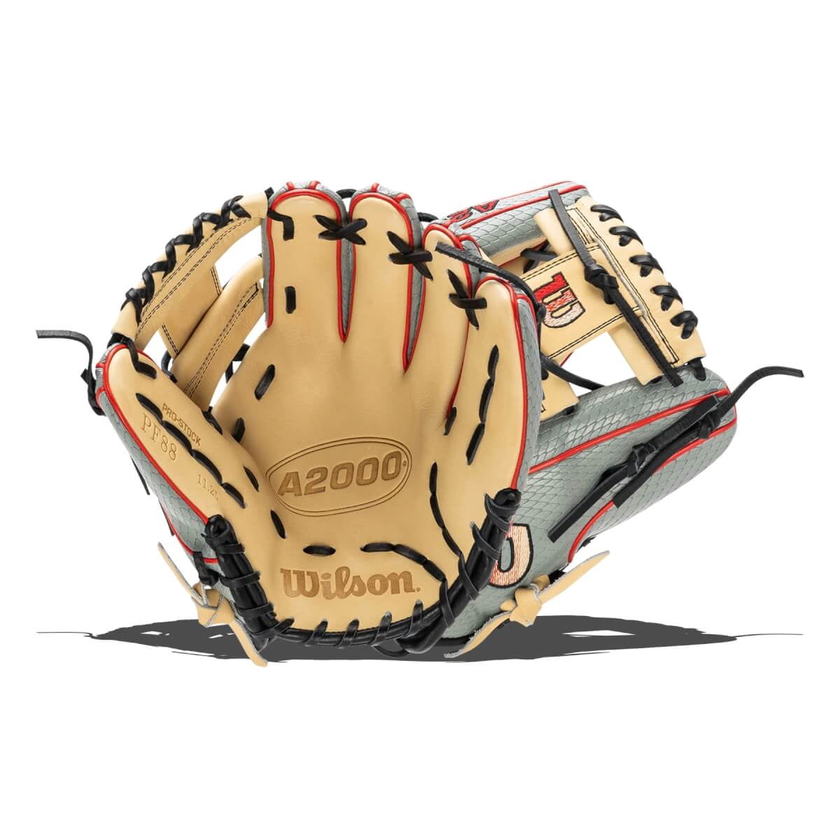 Wilson A2000 Superskin Pf88 11.25" Baseball Glove (Wbw1009811125) H Web ...