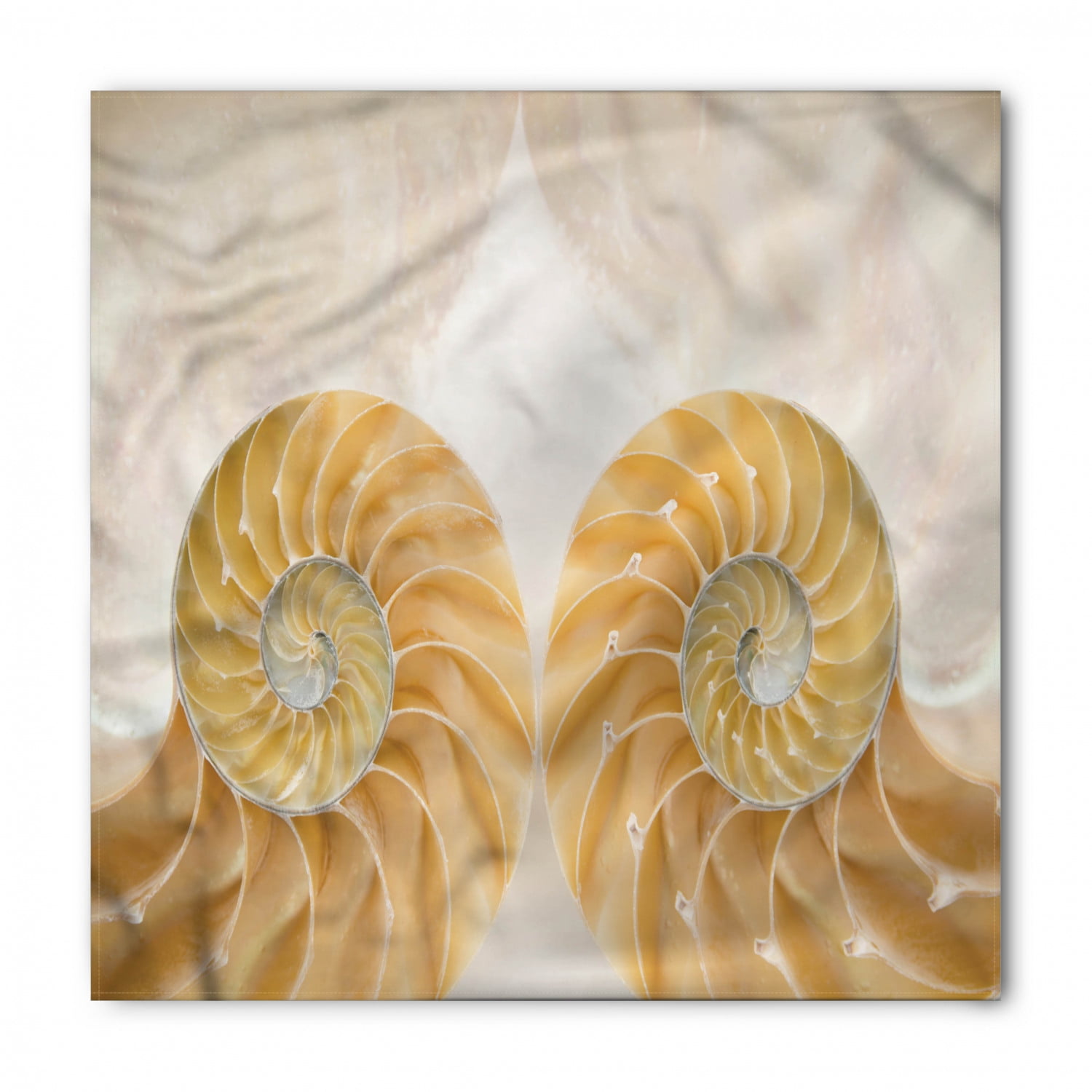 Seashells Bandana, Symmetrical Seashells, Unisex Head and Neck Tie, by ...