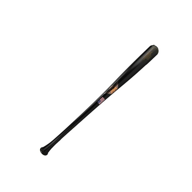 MPowered Chameleon C271 Black-Gold Sparkle Maple Wood Baseball Bat ...