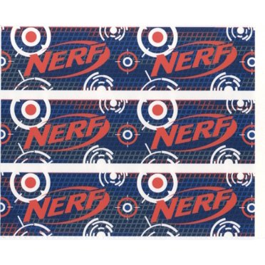 Nerf 20 Happy Birthday Edible Cupcake Toppers Images ABPID07517 ...