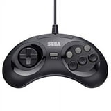 Retro-Bit Official Sega Genesis USB Controller 6-Button Arcade Pad for ...