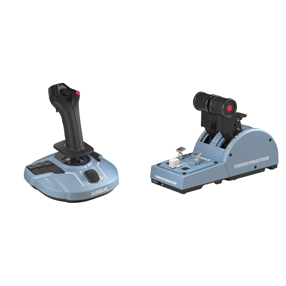 THRUSTMASTER TCA Sidestick + Quadrant Airbus Edition Bundle for PC: USB ...