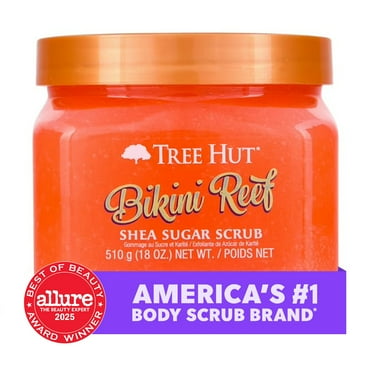 Tree Hut Sunlit Glow Shea Butter Sugar Body Scrub, 18 oz - Walmart.com
