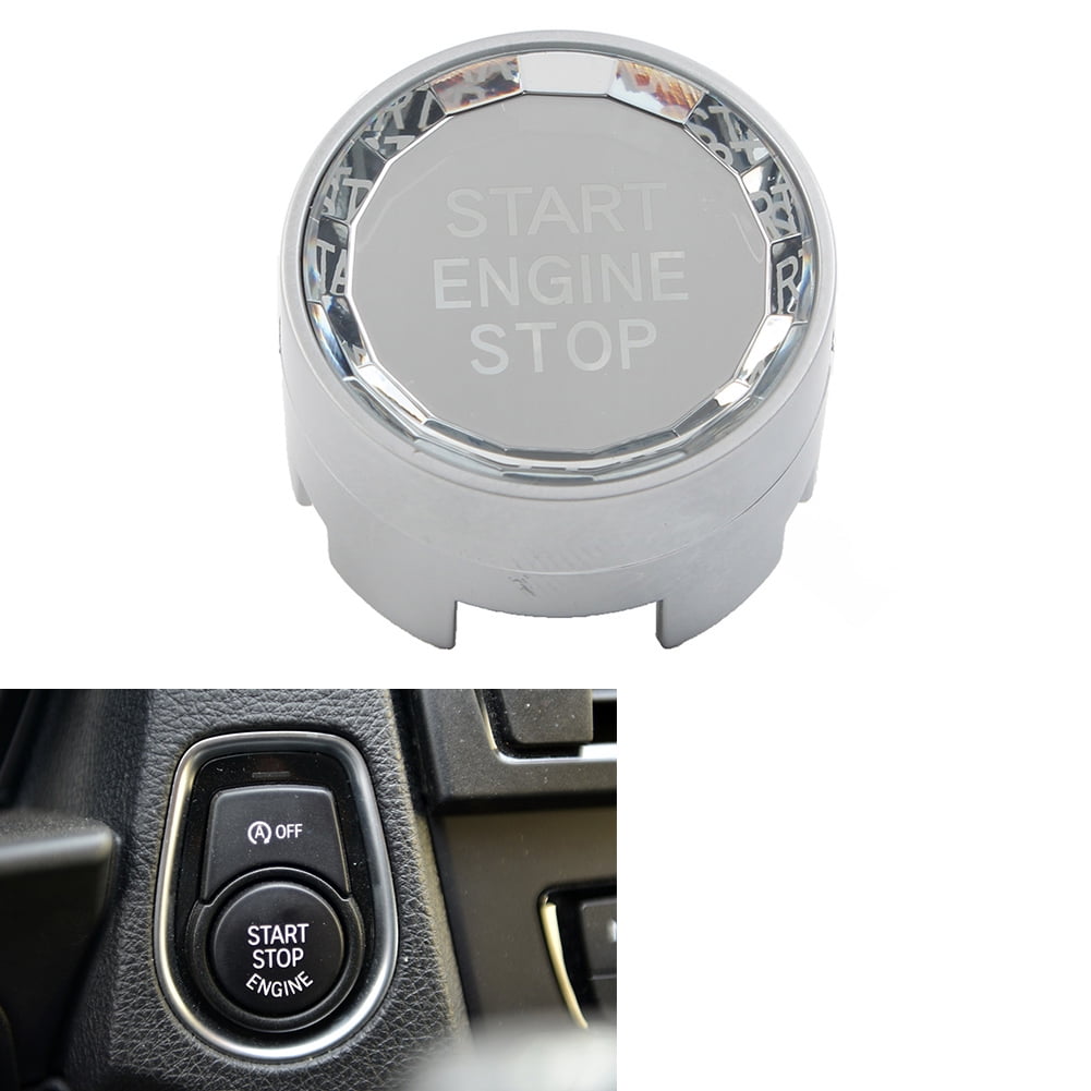 ZS Car Crystal Style Start Stop Engine Switch Button Cover For BMW F20 ...