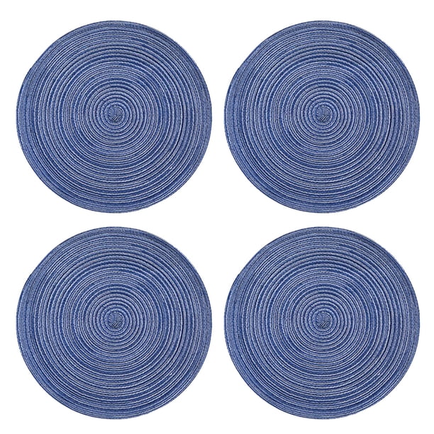 Weave Mat Round Hot Pads for Kitchen Thread Potholders for Hot Dishes ...