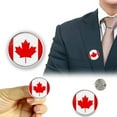 Brooch Canada Flag Pin Canadian National Brooch Maple Leaf Pins Badge ...