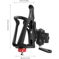Bike Water Bottle Holder for Handlebar Frame 1.9-2.8in Diameter for ...
