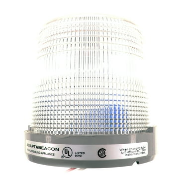 Edwards Signaling Visual Signal Light,Multi-Status,Red 48XBRMR120A ...