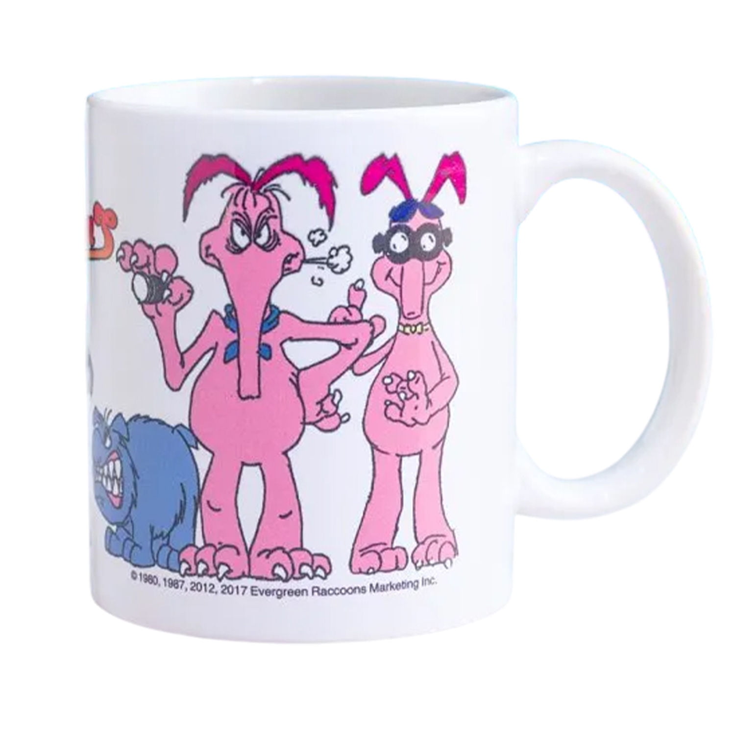 Click here for The Raccoons Group Mug prices