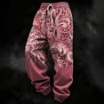 Mens Sweatpants with Pockets Cool Western Cowboy Style Print Relaxed ...