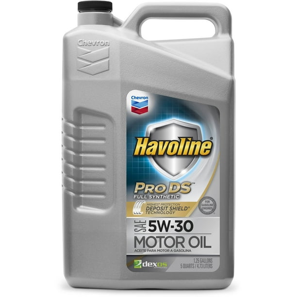 Havoline ProDS Synthetic Motor Oil 5W30 - Walmart.com - Walmart.com
