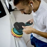 6 Inch Auto Buffers Polishers Kit, Cordless with 2x 2000mAh Battery, 6 ...