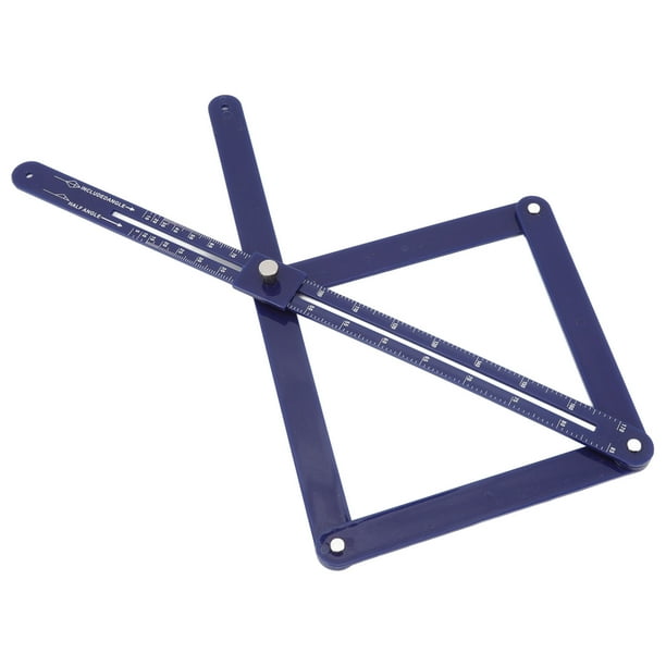 Angle Plastic Protractor, Reusable Template Corner Angle Finder ...