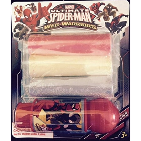 Marvel Ultimate Spider-Man Web-Warriors Sidewalk chalk with Holder 4 Pc ...