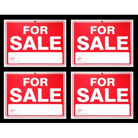 for Sale Sign 9 x 12 Inch - 4 Pack | Walmart Canada
