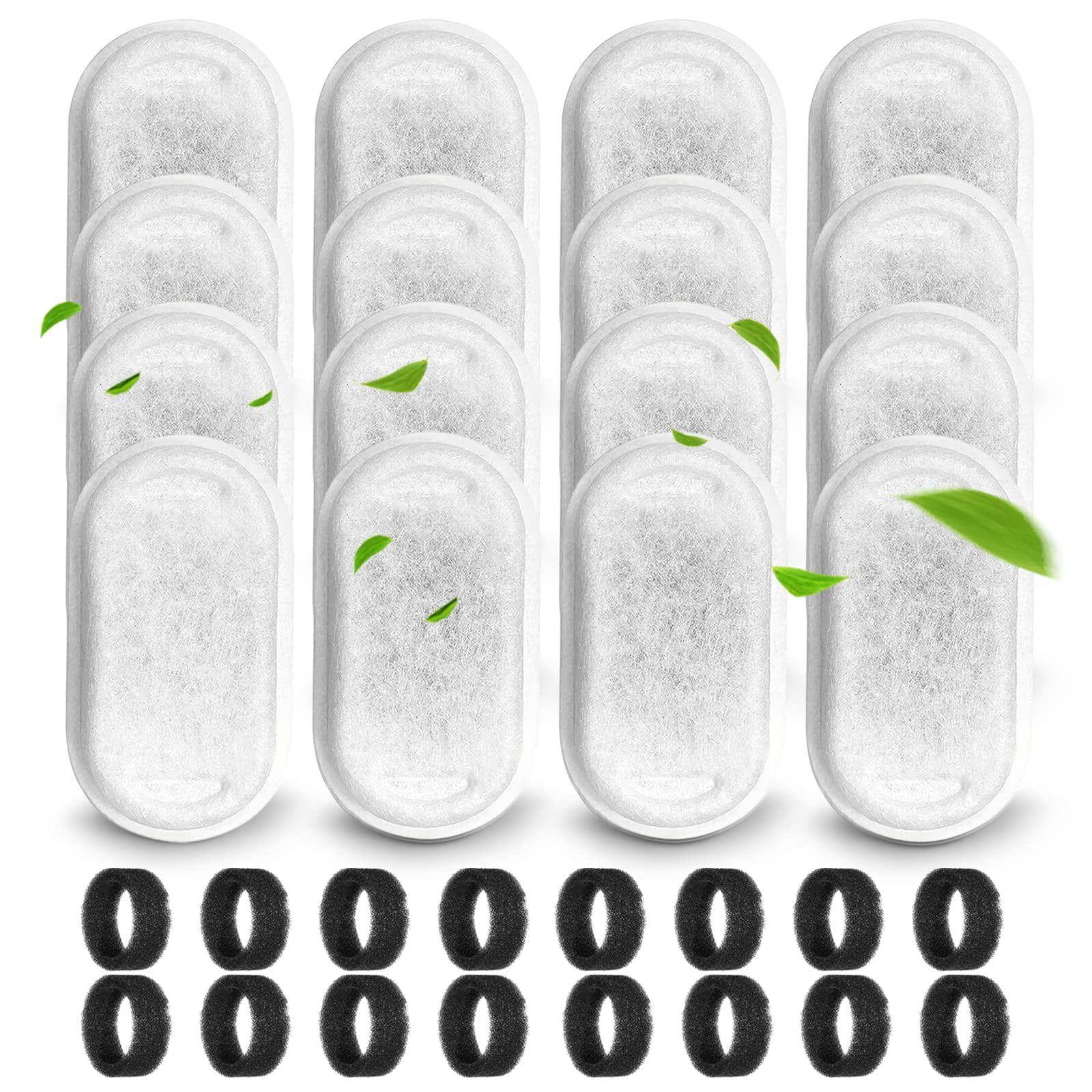 Click here for Unbranded 16-Pack Pet Fountain Replacement Filters... prices