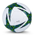 Athletic Works Size 4 Soccer Ball Blue for Indoor Outdoor Play with TPU ...