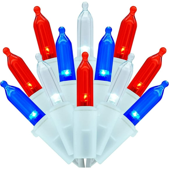 Red White Blue Led Lights