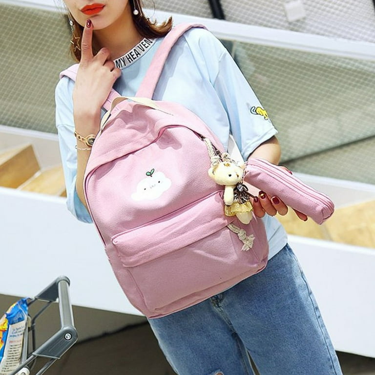 Girly Canvas Backpack