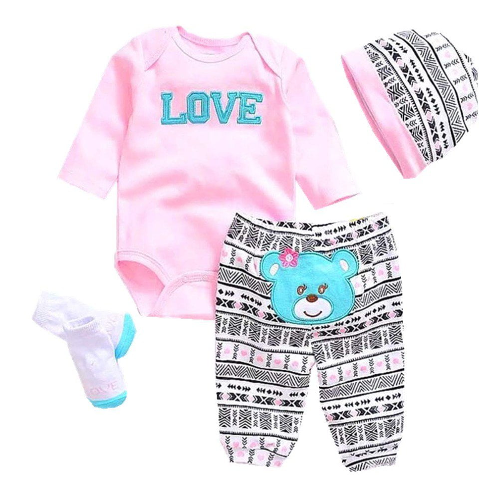 Click here for Snnroo Reborn Dolls Baby Clothes Pink Outfits For... prices