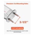 Mud Flap Hangers for Semi Trucks - Stainless Steel Spring Loaded, 2-1/2 ...