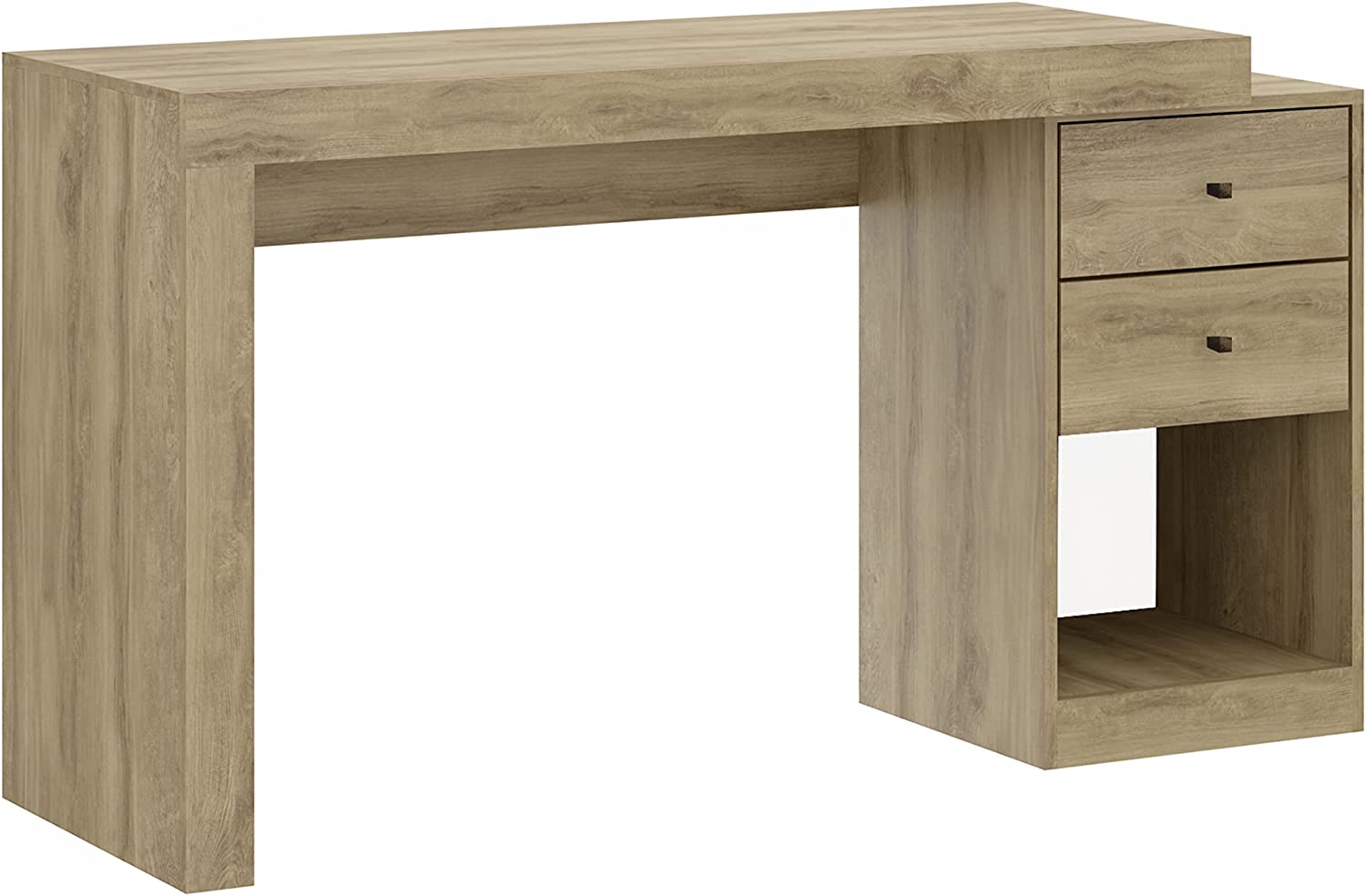 DYPDM Expandable Desk with STORAGE Drawers & Open Shelf - Expands from ...