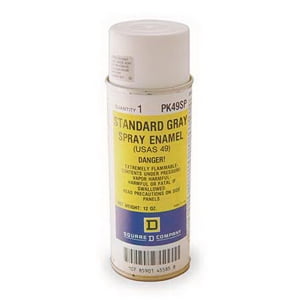 SQUARE D BY SCHNEIDER ELECTRIC PK49SP GRAY SPRAY PAINT (6 pieces ...