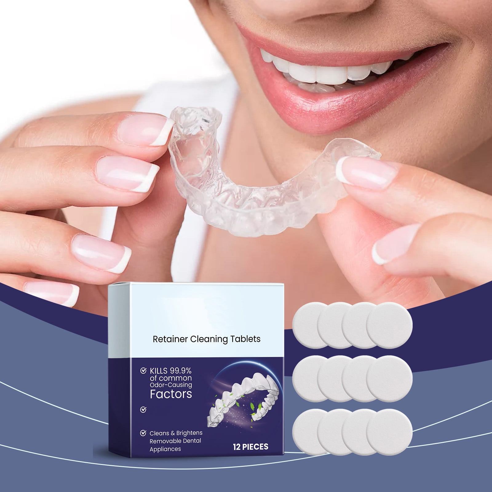 Ganfancp Fresh Breath Elimina Manchas Dentales Aparatos Ortopédicos ...