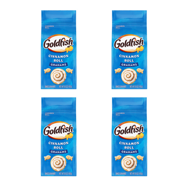 Goldfish Giant Whole Grain Graham Crackers: 30 Packs - 15 Cinnamon & 15 ...