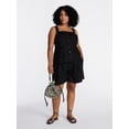 Time and Tru Women's Linen Blend Shorts, 5" Inseam, Sizes XS-XXXL ...