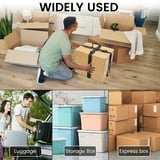 Box Carrying Strap with Handle 74.8/118.11 Inch Adjustable Cross Style ...