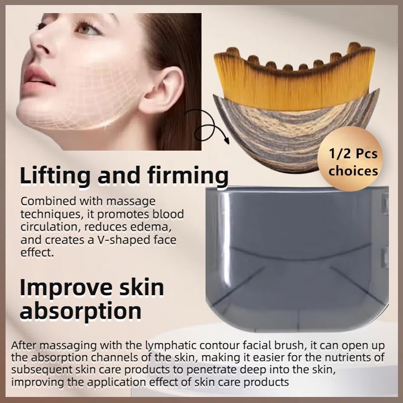 Click here for Softgas Lymphatic Contour Face Brush  Dry Brushing... prices