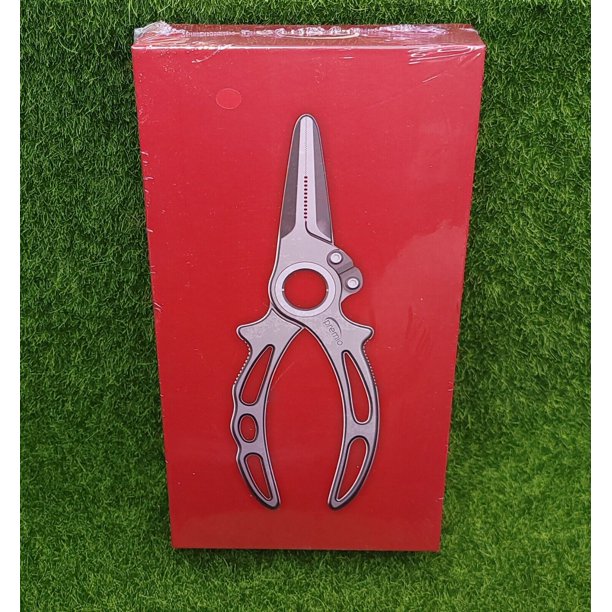 Danco Premio 7.5" Titanium Fishing Pliers with Sheath and Cutter ...