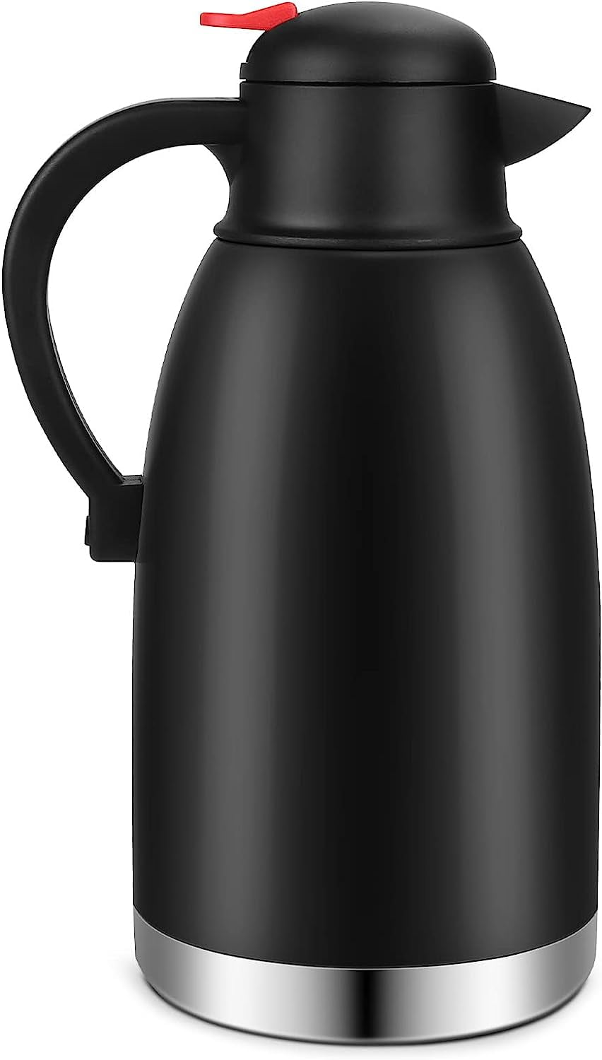 SSAWcasa Thermal Coffee Carafe 68oz Double Wall Vacuum Coffee Flask ...