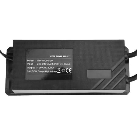 Neon Light Electronic Transformer, 12KV Output 10KV Neon Transformer NP ...