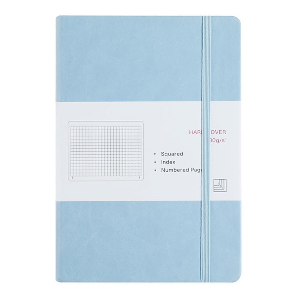 Classic Grid Notebook, Strap Notebook, 188Pages, Hardcover - A5 148x ...