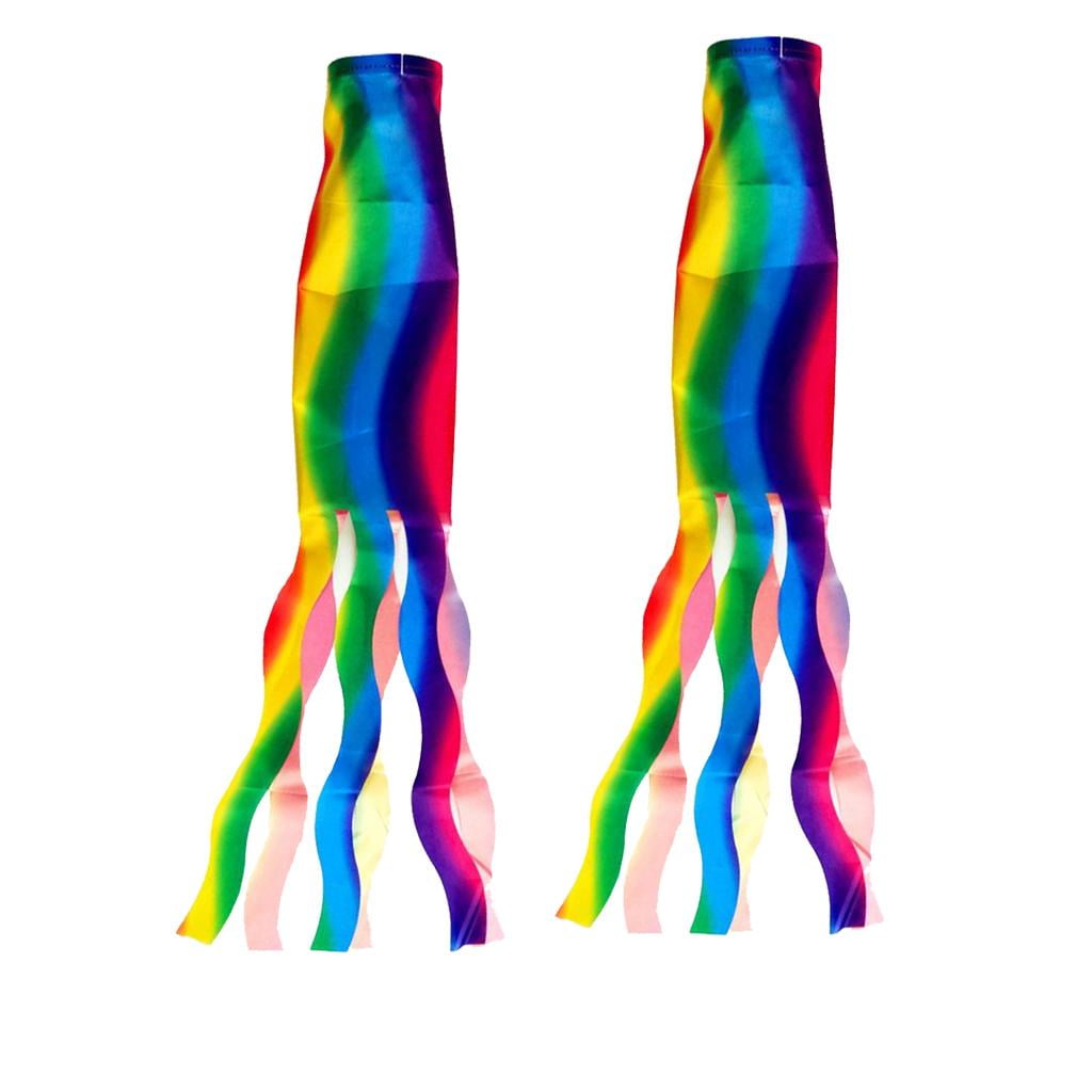 2Pieces Windsock Flag For Home Decorating, Outdoor Advertisements ...