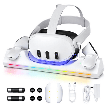 Charging Dock for Oculus/Meta Quest 3- Magnetic Docking Station with ...