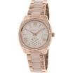 Michael Kors Women's Ritz Rose Gold-Tone Chronograph Watch MK6307 ...