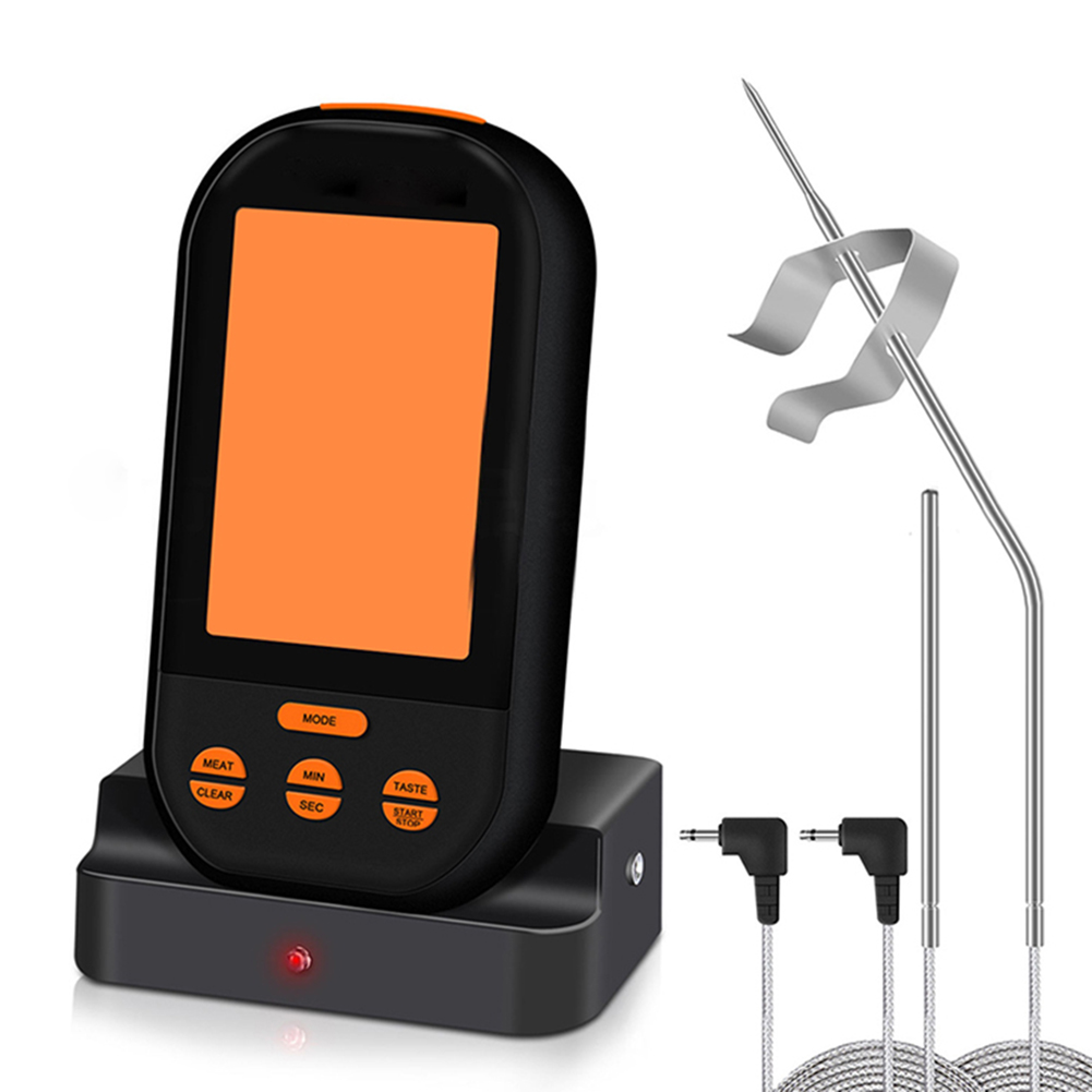 CreativeArrowy Upgraded Wireless Dual Probe Temperature Meter Barbecue ...