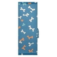 Bones Pattern Door Curtain Sheer Privacy Light Filtering Window Panel 1 ...