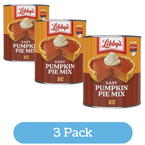 Libby's Easy Pumpkin Pie Mix - Gluten Free - 30 Ounce (2-Pack), For One ...