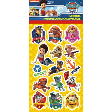Skye PAW Patrol Puffy Sticker Sheet, 1ct - Walmart.com